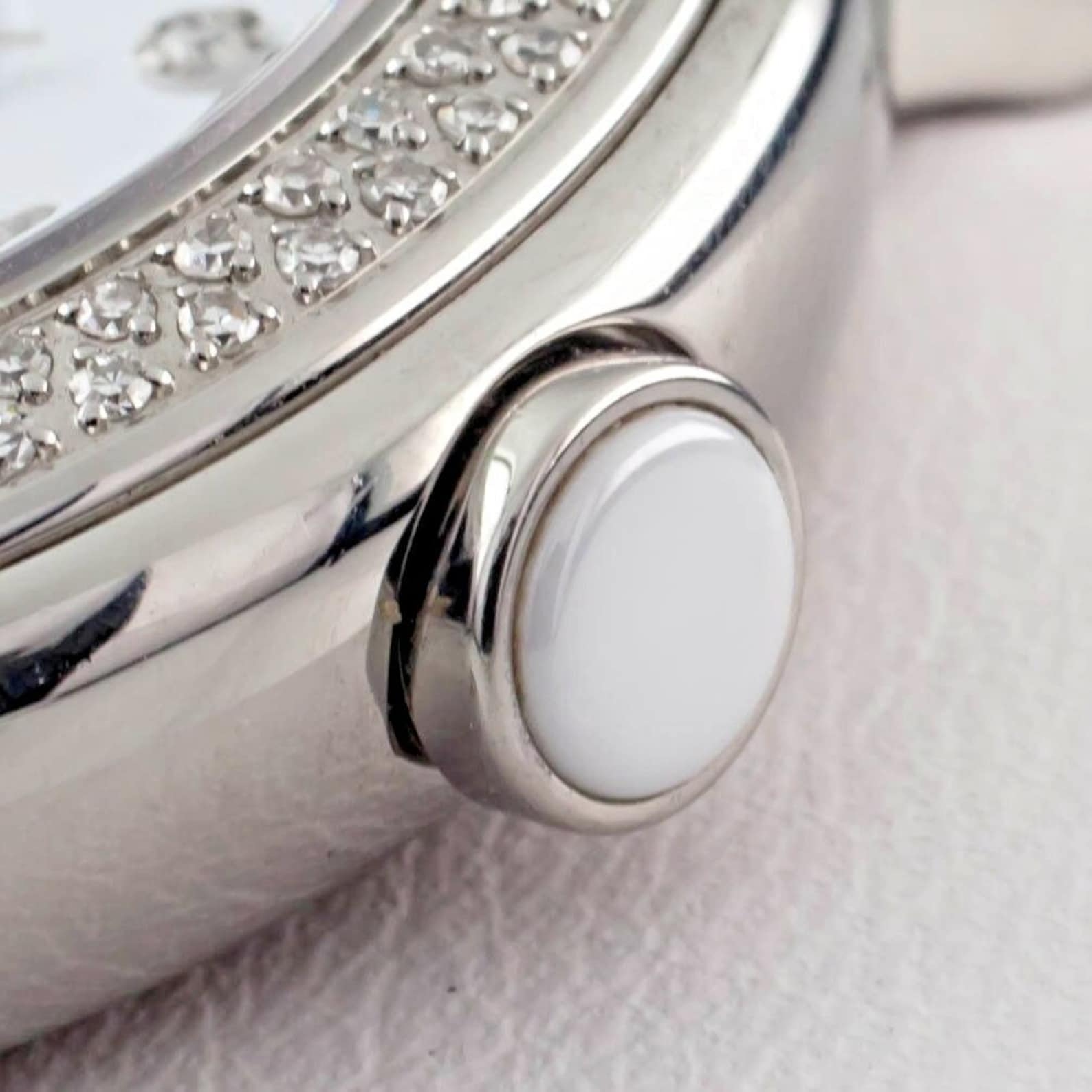 Movado Cerena Quartz Stainless Steel & Ceramic Watch W/ Date 32.3.14 ...
