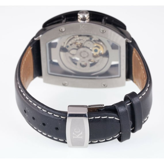 Kc Diamond Skeleton Automatic Stainless Steel Watch 6… - Gem