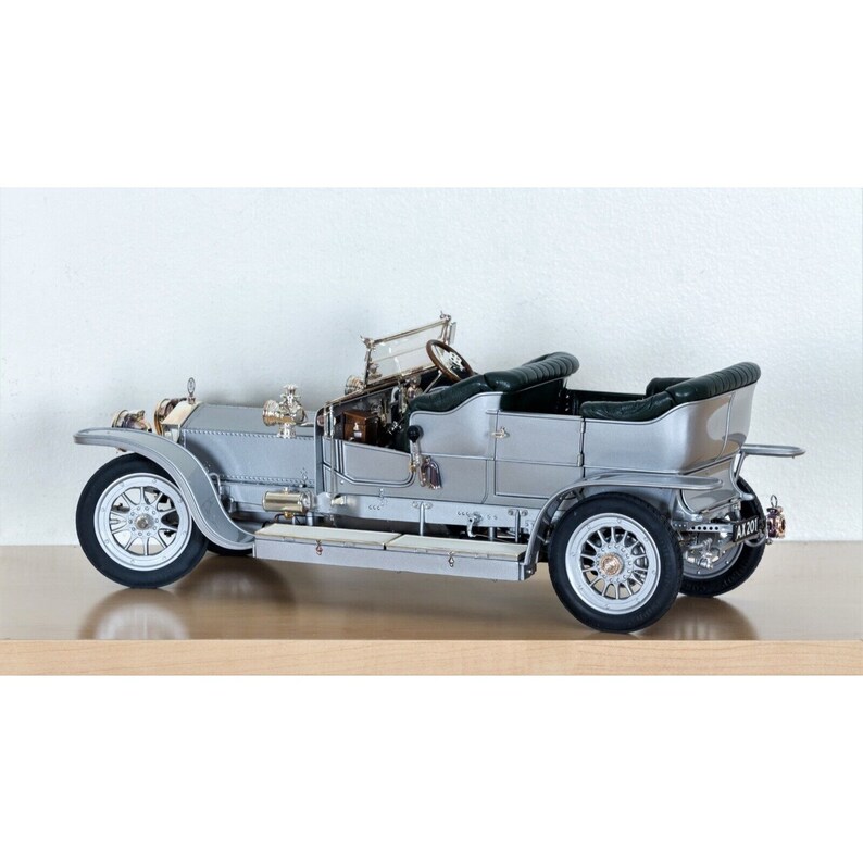 1907 Rolls-royce Silver Ghost 1:12 Scale Model Car by the Franklin Mint ...