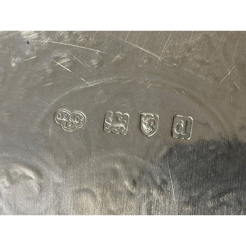 Goldsmiths & Silversmiths Large Victorian Silver Tray 165 Oz. Gorgeous ...