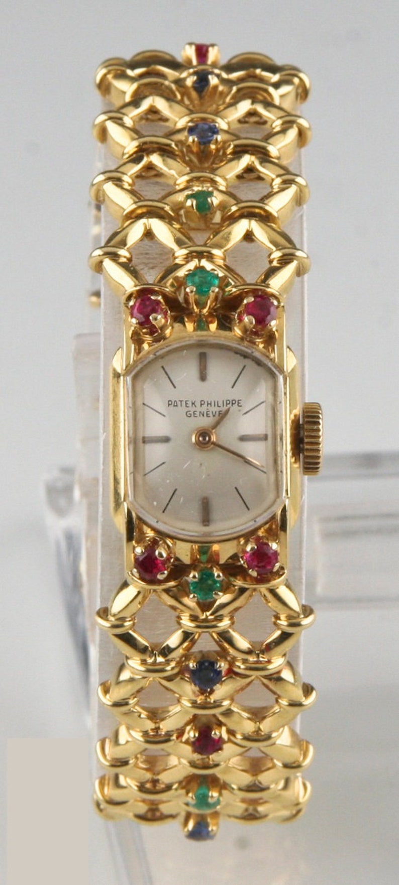 Vintage Patek Philippe 18k Yellow Gold Hand-winding Watch W/ Ornate ...