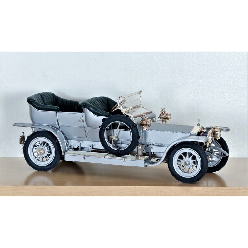 1907 Rolls-royce Silver Ghost 1:12 Scale Model Car by the Franklin Mint ...