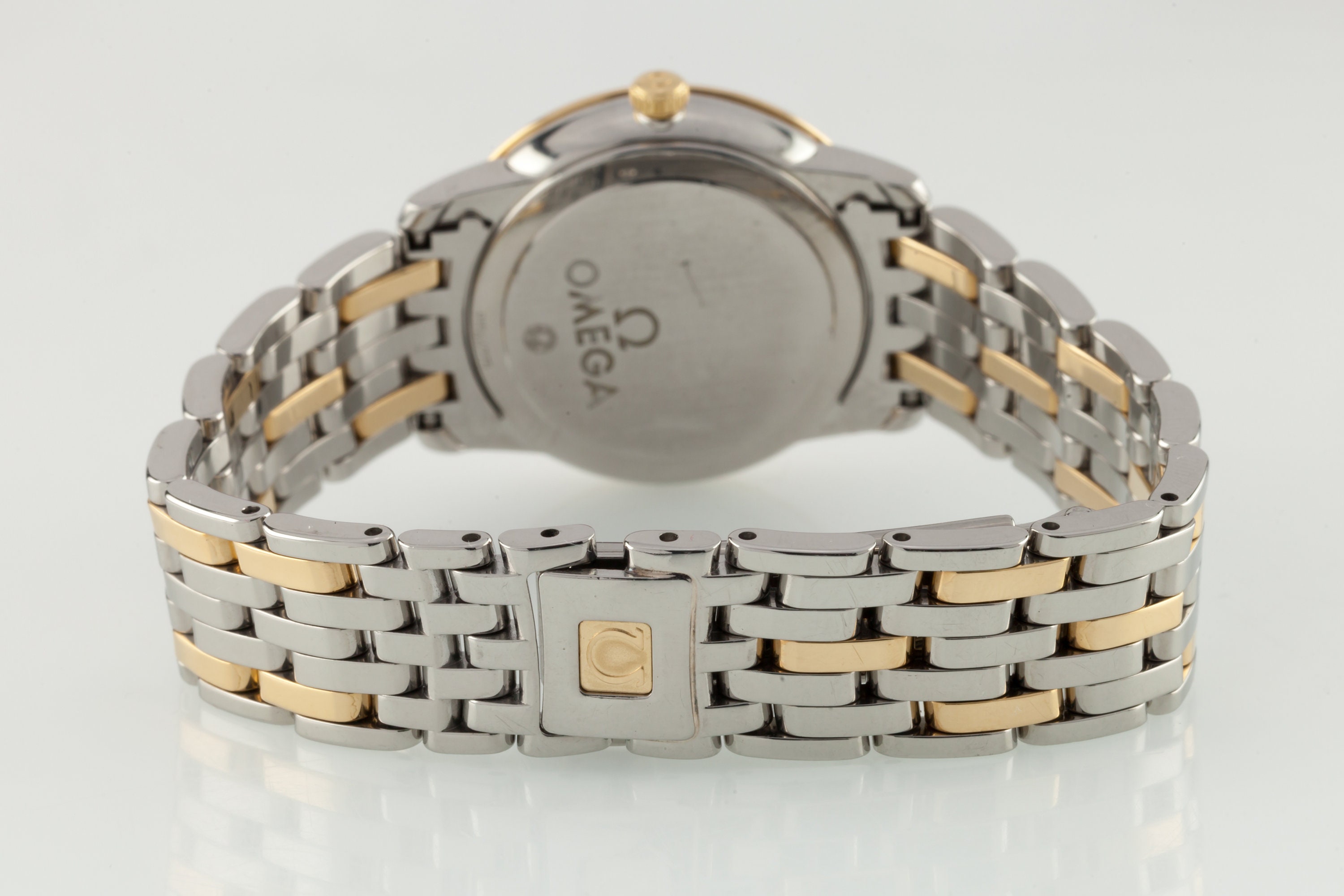 Omega Deville Prestige 18k Gold & Stainless Steel Two-tone Women's ...