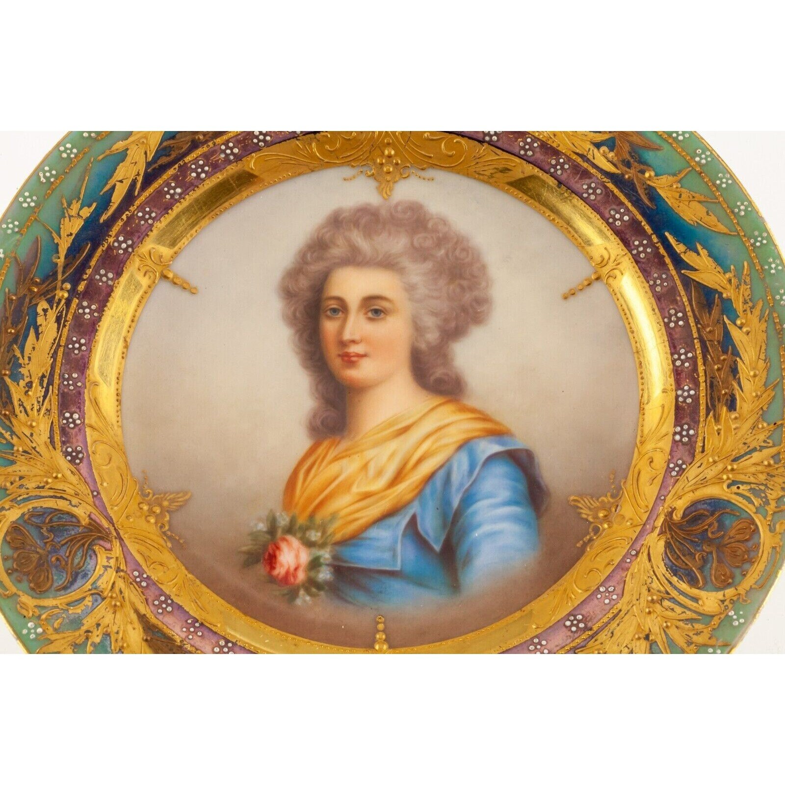 Royal Vienna Style Unsigned Hand-painted Cabinet Plate 7" - Etsy