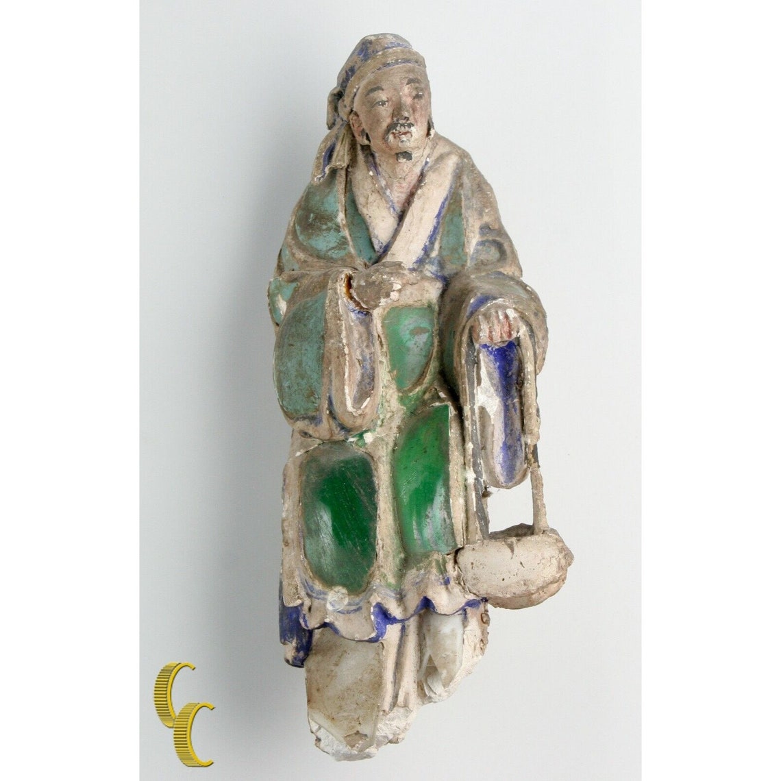 Lot of 7 Chinese Mud Men Figurines Glazed Nice Variety! - Etsy