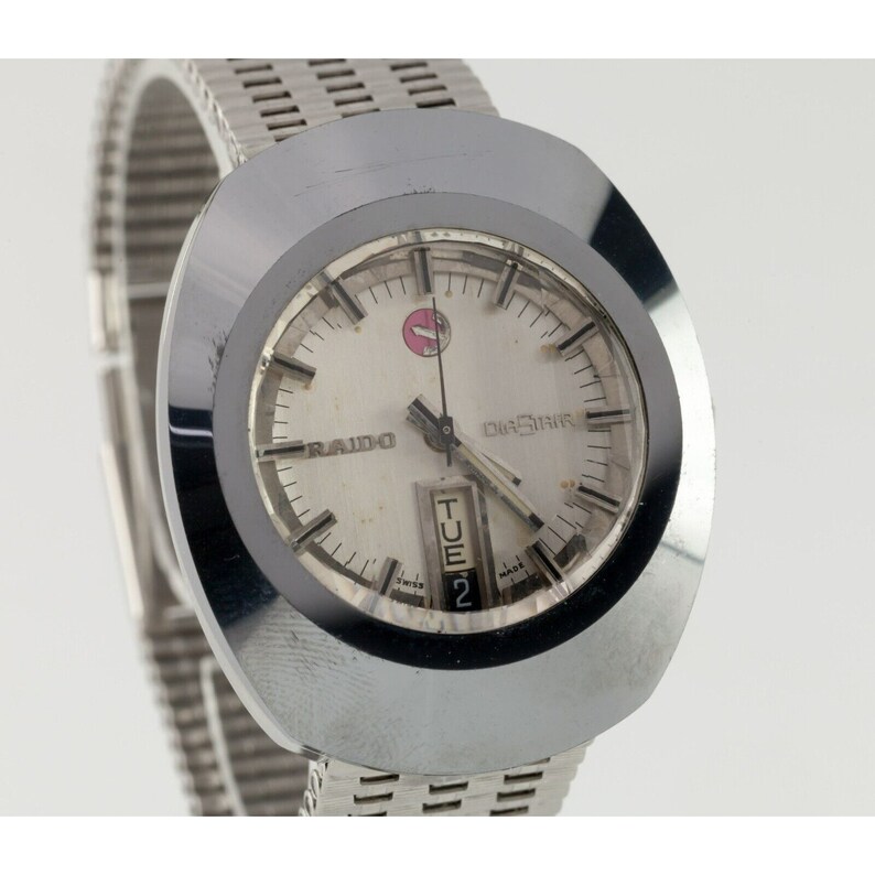 Rado Diastar Men's Automatic Stainless Steel Silver Tone Watch 8/1 - Etsy