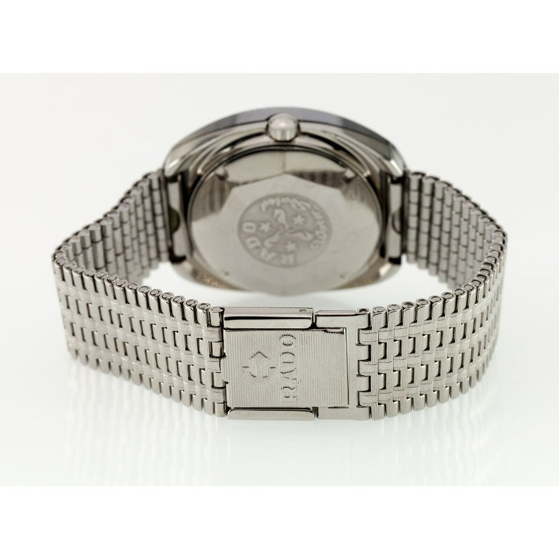 Rado Diastar Men's Automatic Stainless Steel Silver Tone Watch 8/1 - Etsy