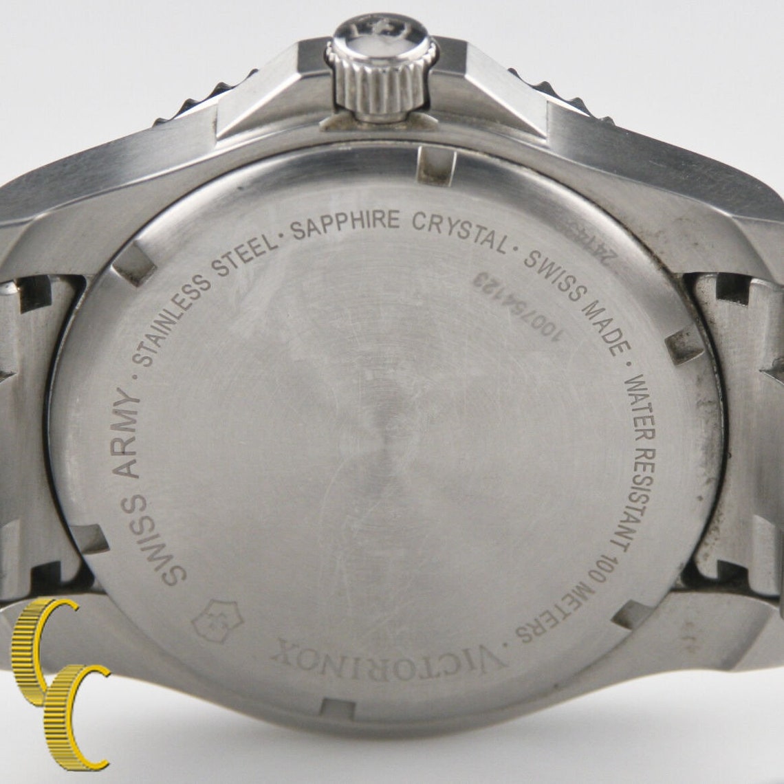 Victorinox Men's "swiss Army" Stainless Steel Wrist Watch W/ Date ...