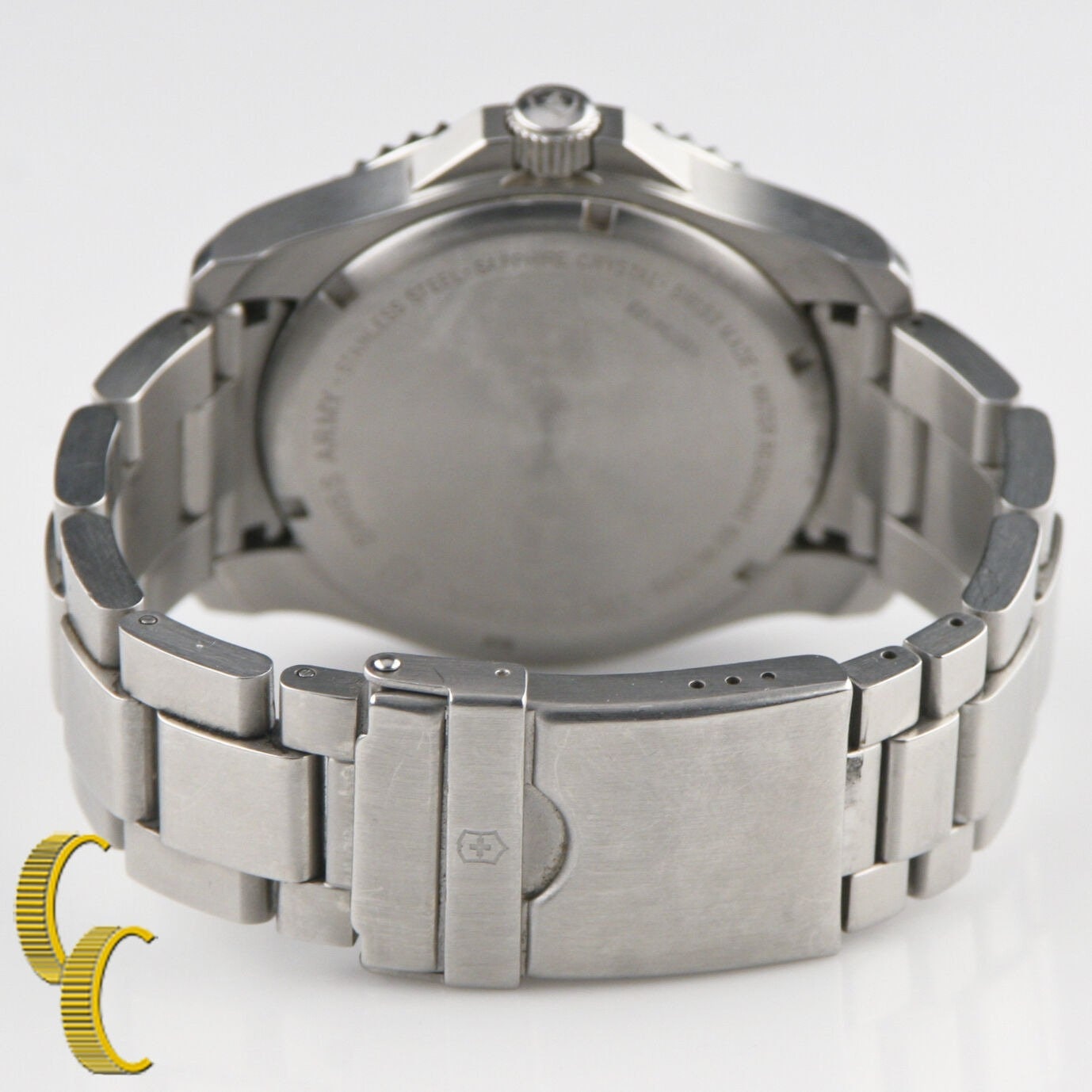 Victorinox Men's "swiss Army" Stainless Steel Wrist Watch W/ Date ...