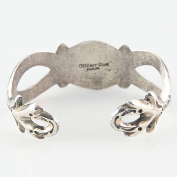 Vintage Sterling Silver Gilbert Tom Navajo Turquoise … - Gem