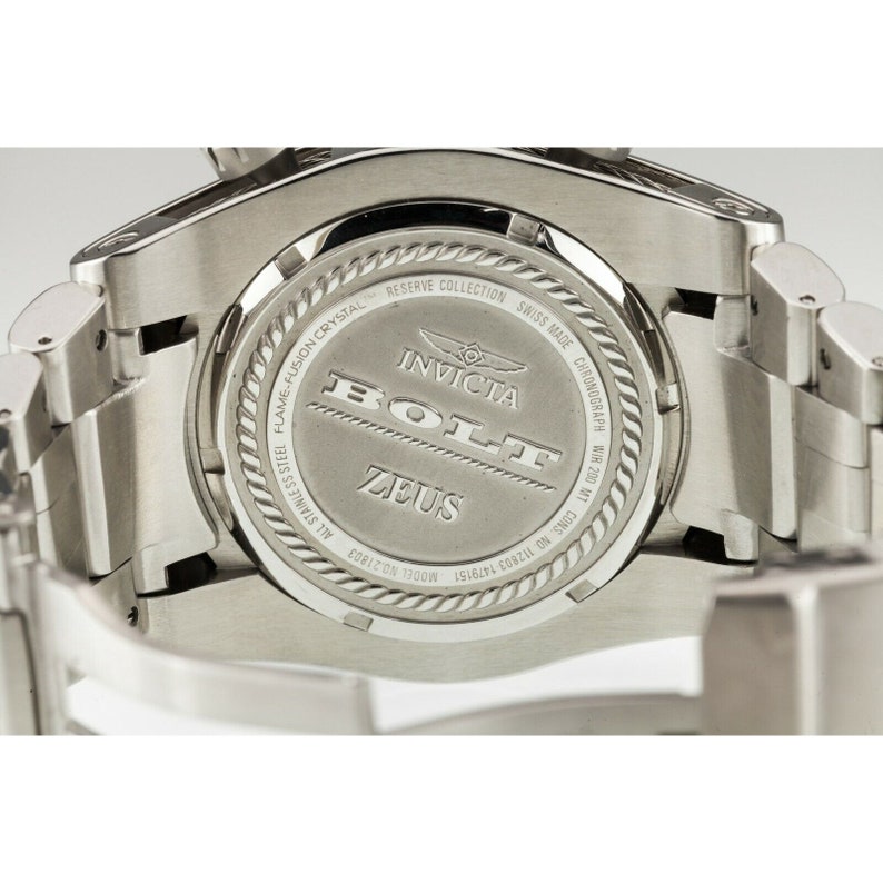 INVICTA 21803 Bolt Men Swiss Quartz Movt. 53mm Men's Watch - Etsy