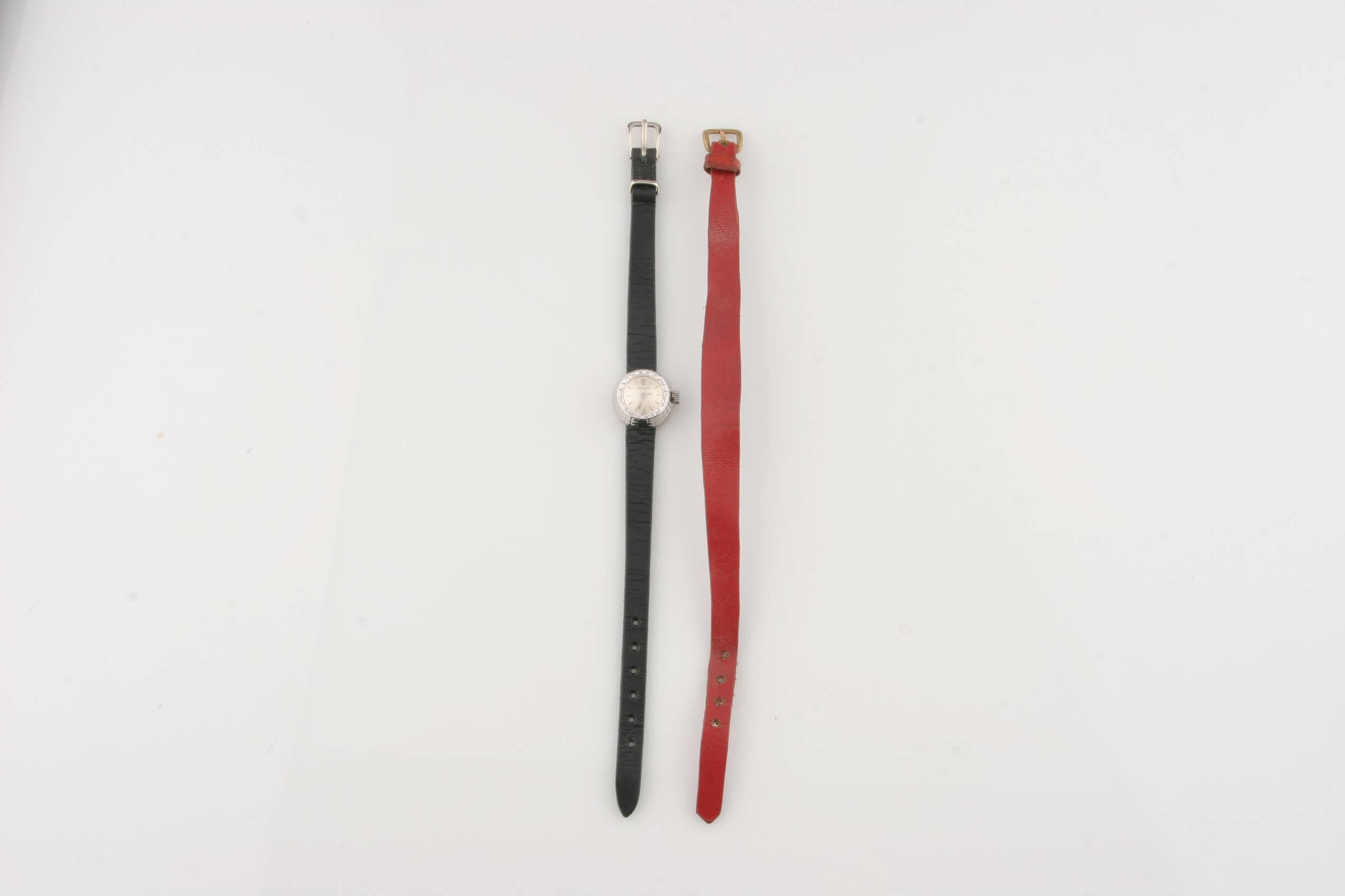 1950's Rolex Women's Modele Depose 18k Watch Cameleon Leather Band 1401 ...