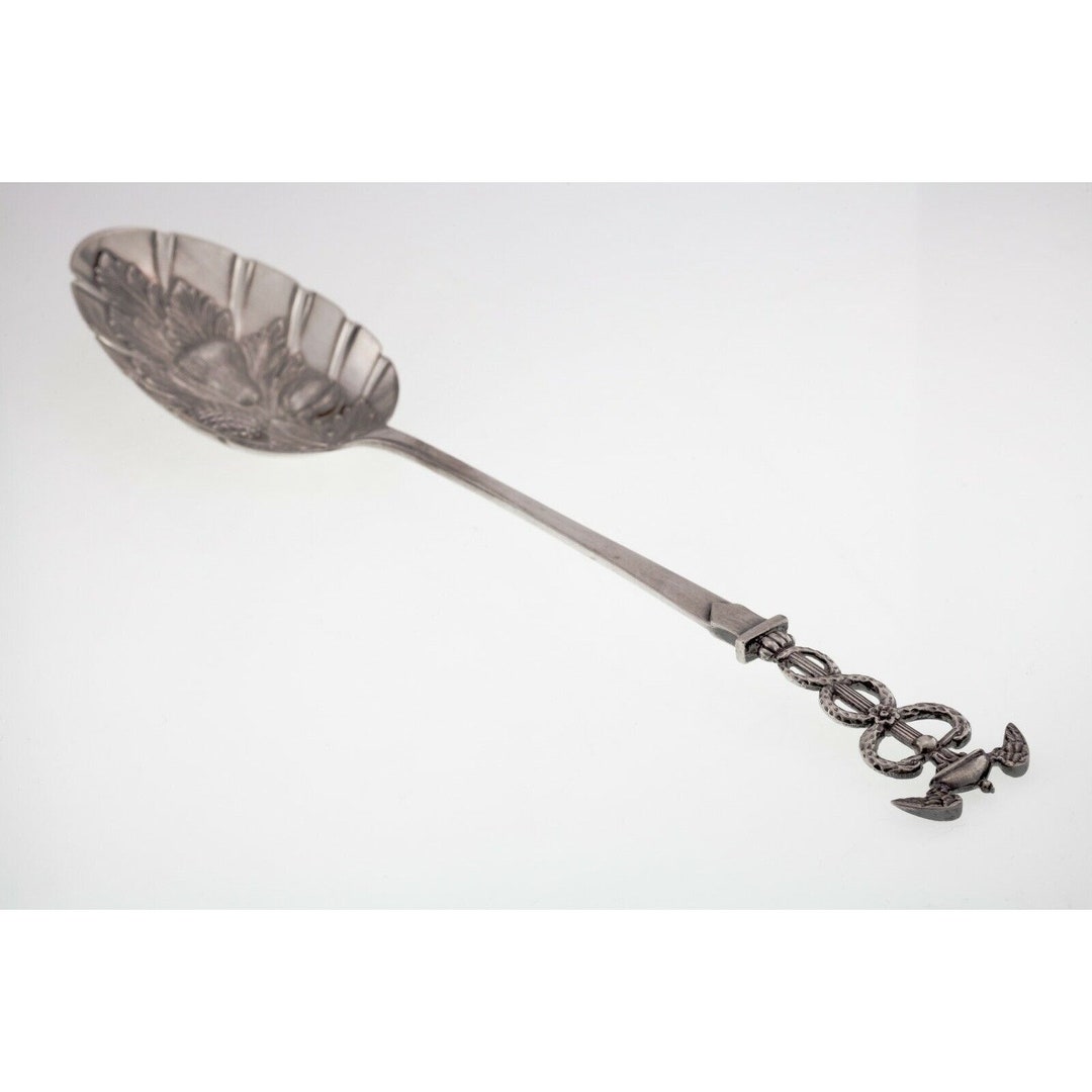 1896 James Dixon & Sons Sheffield England Sterling Caduceus/berry Spoon ...