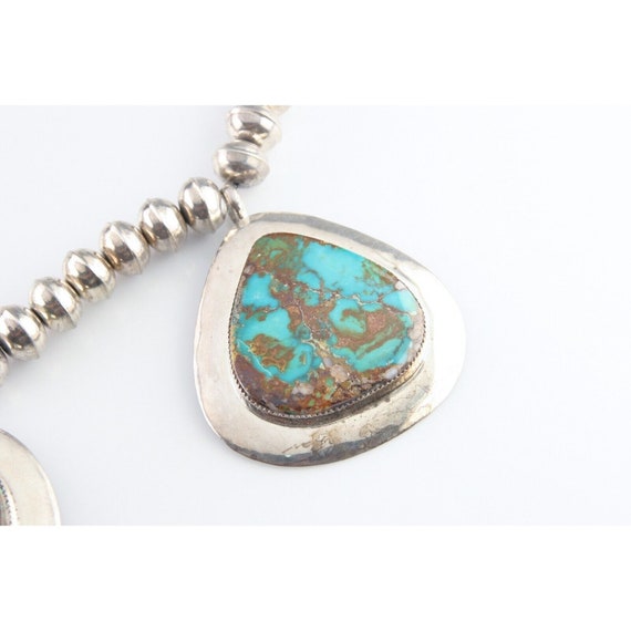 Vintage Myra Nastacio Navajo 3 Large Royston Turquois… - Gem