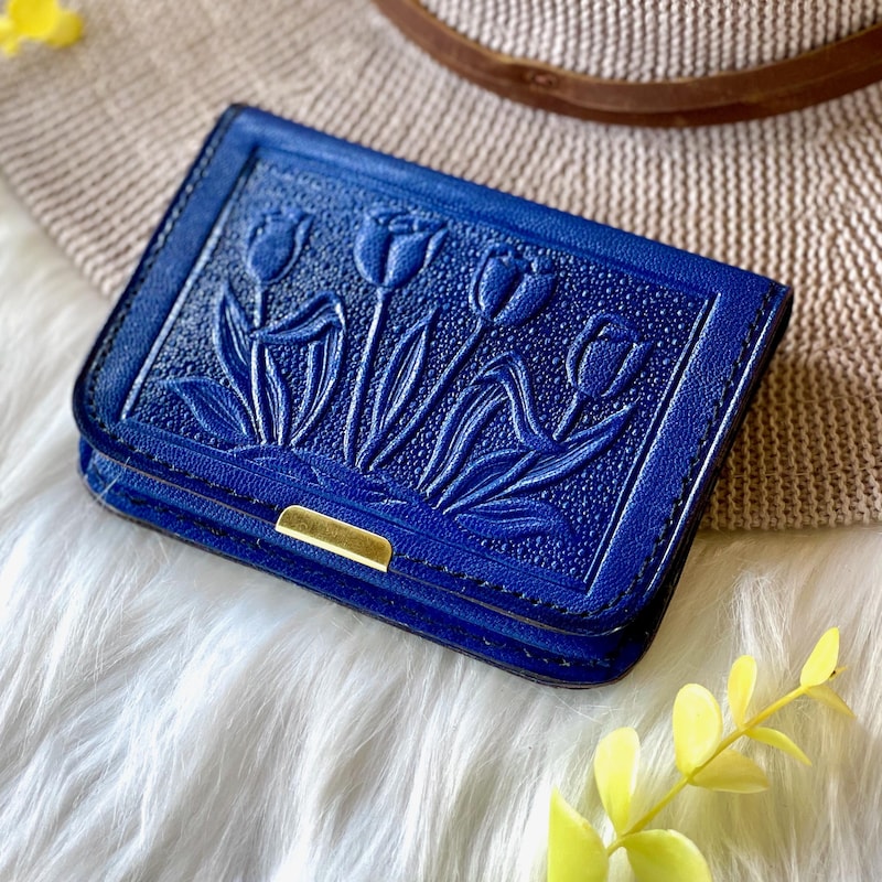 Small Cognac Wallet - Etsy