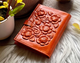 Sustainable Leather Vintage Style Women's Wallets Retro - Etsy