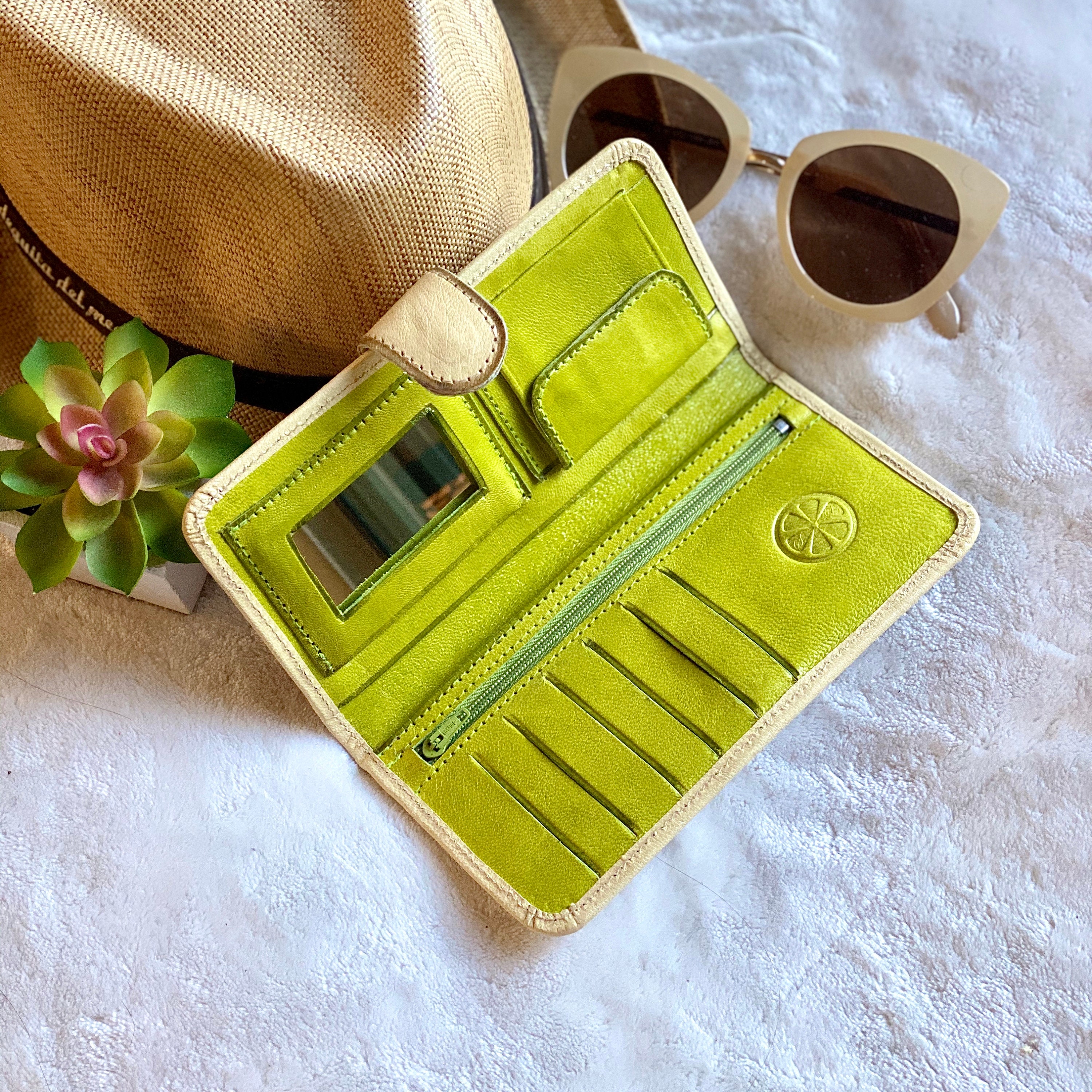 Women Wallet Leather Small Wallet For Women Bicolor Women Wallet Credit Card Wallet