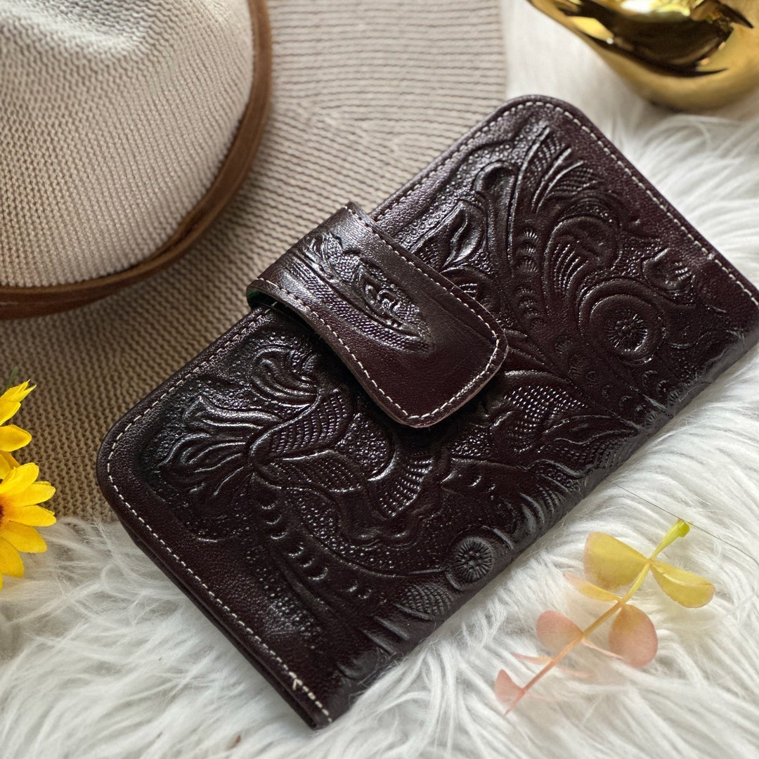 Handmade Wallets for Women • Engraved Wallet • Womens Wallets ...