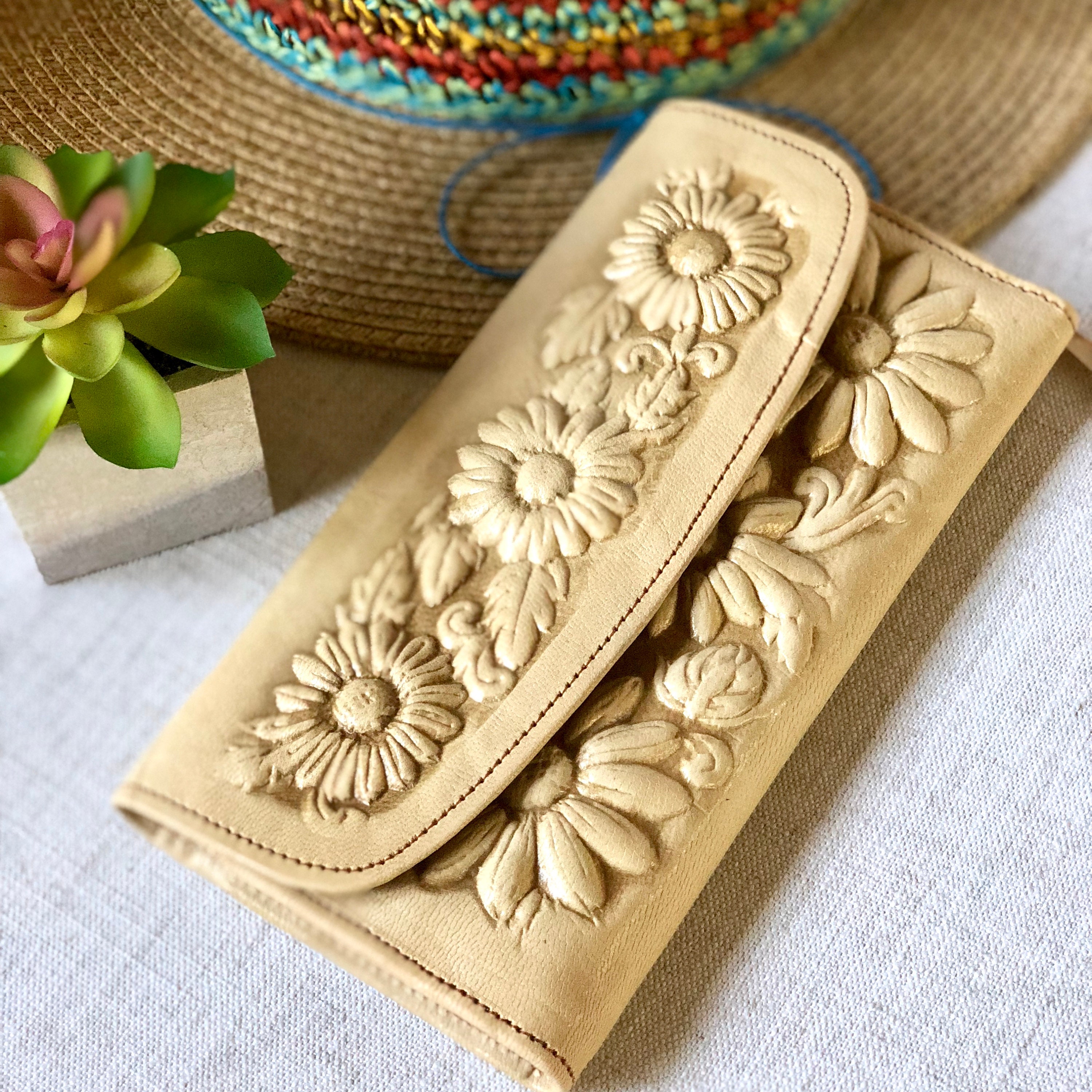 Woman Wallet* Vintage Style Wallet*Bohemian Wallet* Leather Wallet ...