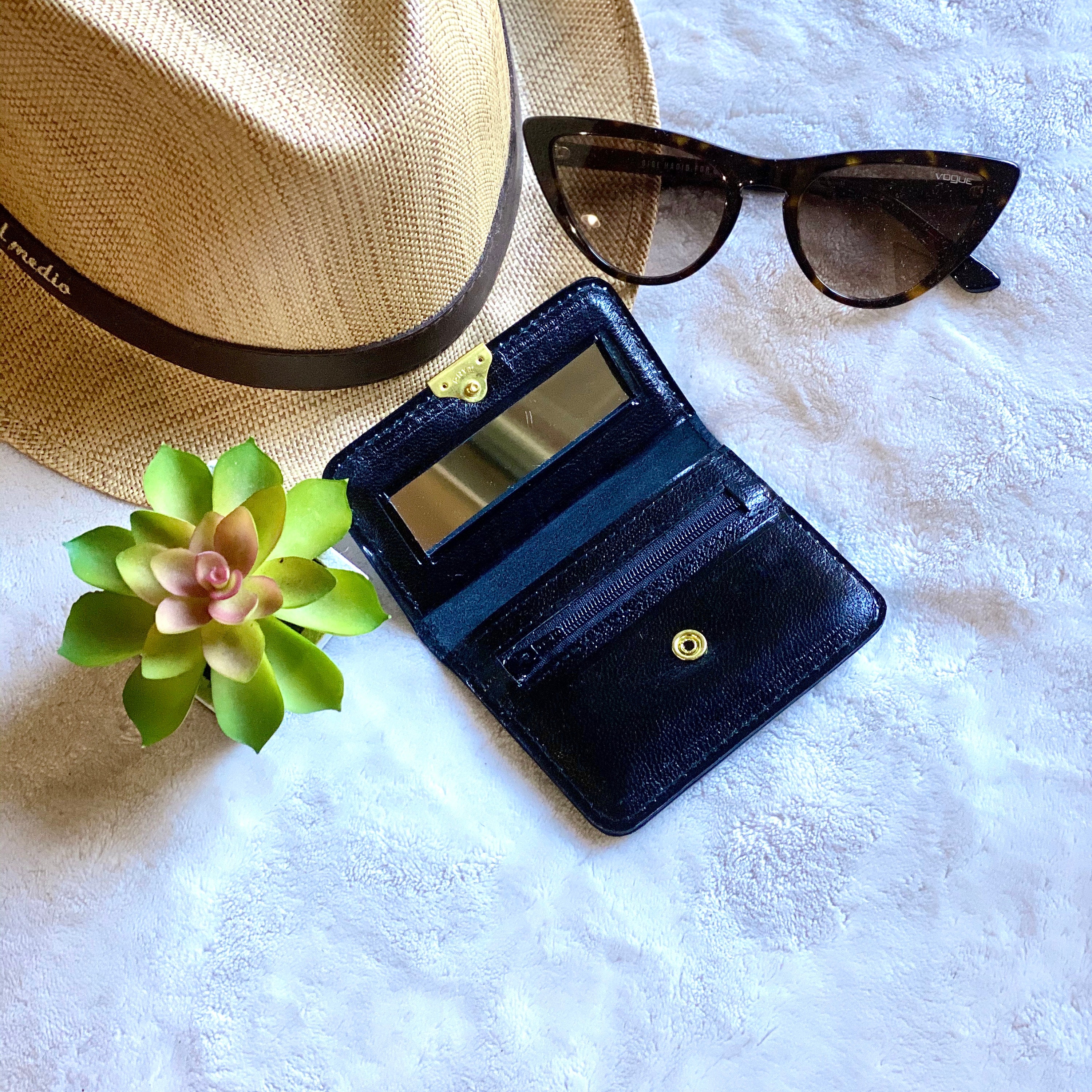 Small leather wallets - Small wallet for purse -small wallet -Gift for her