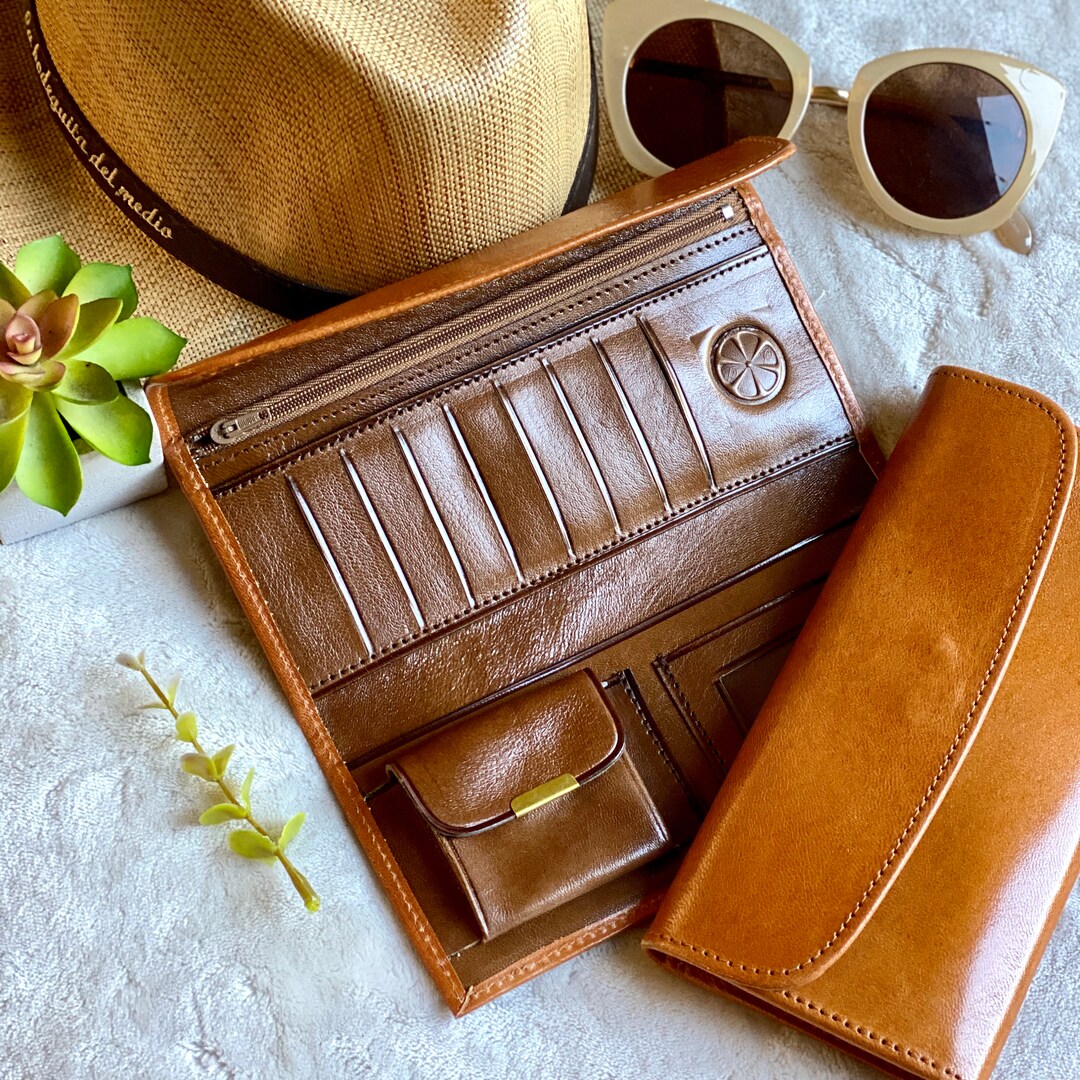 Soft Leather Wallet for Women: Slim Personalized Wallet - Etsy