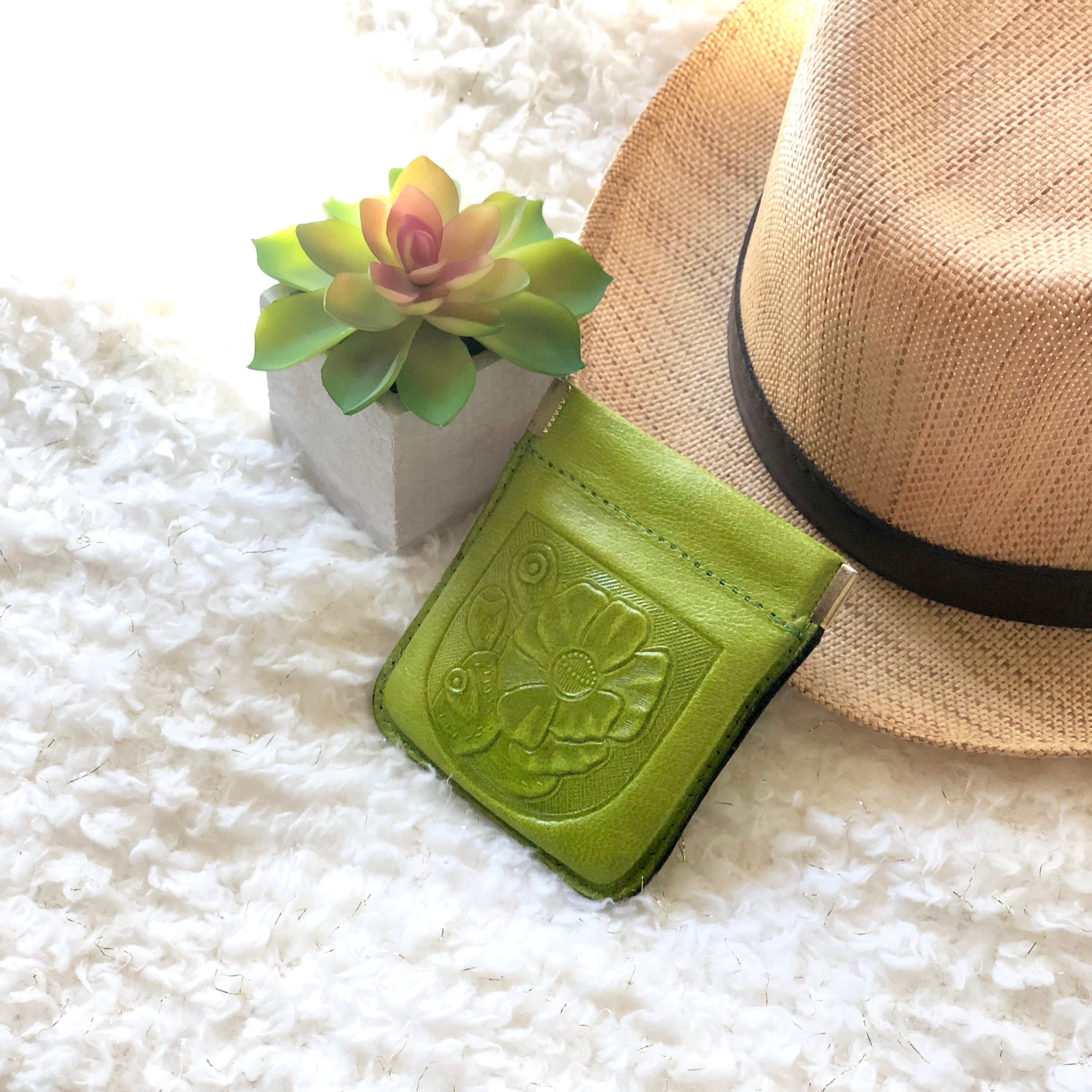 Bohemian Pouch *Yellow Squeeze Coin Purse* Women's Wallets*Gift for ...