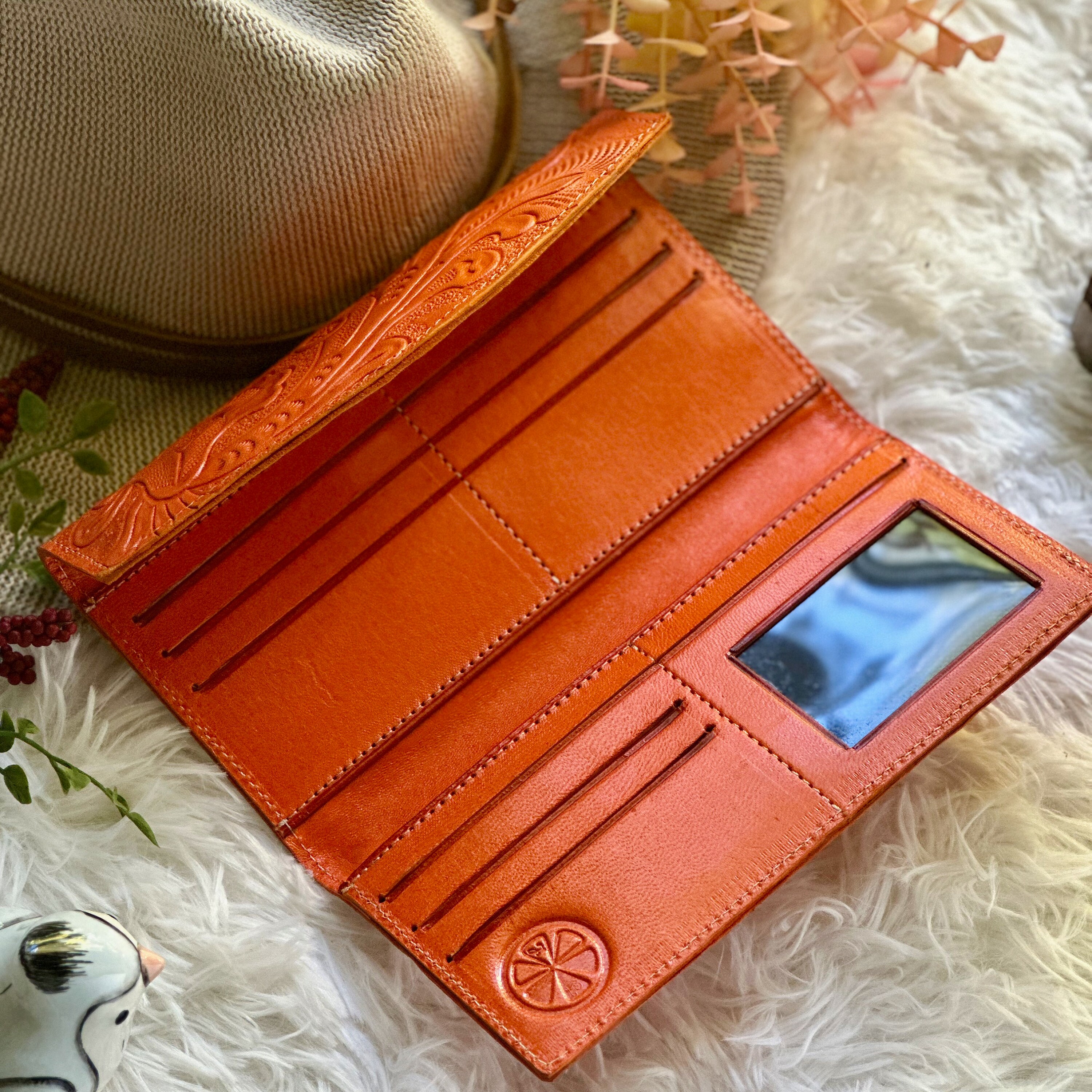 Handmade leather wallet for women • personalized wallet • womens wallet ...