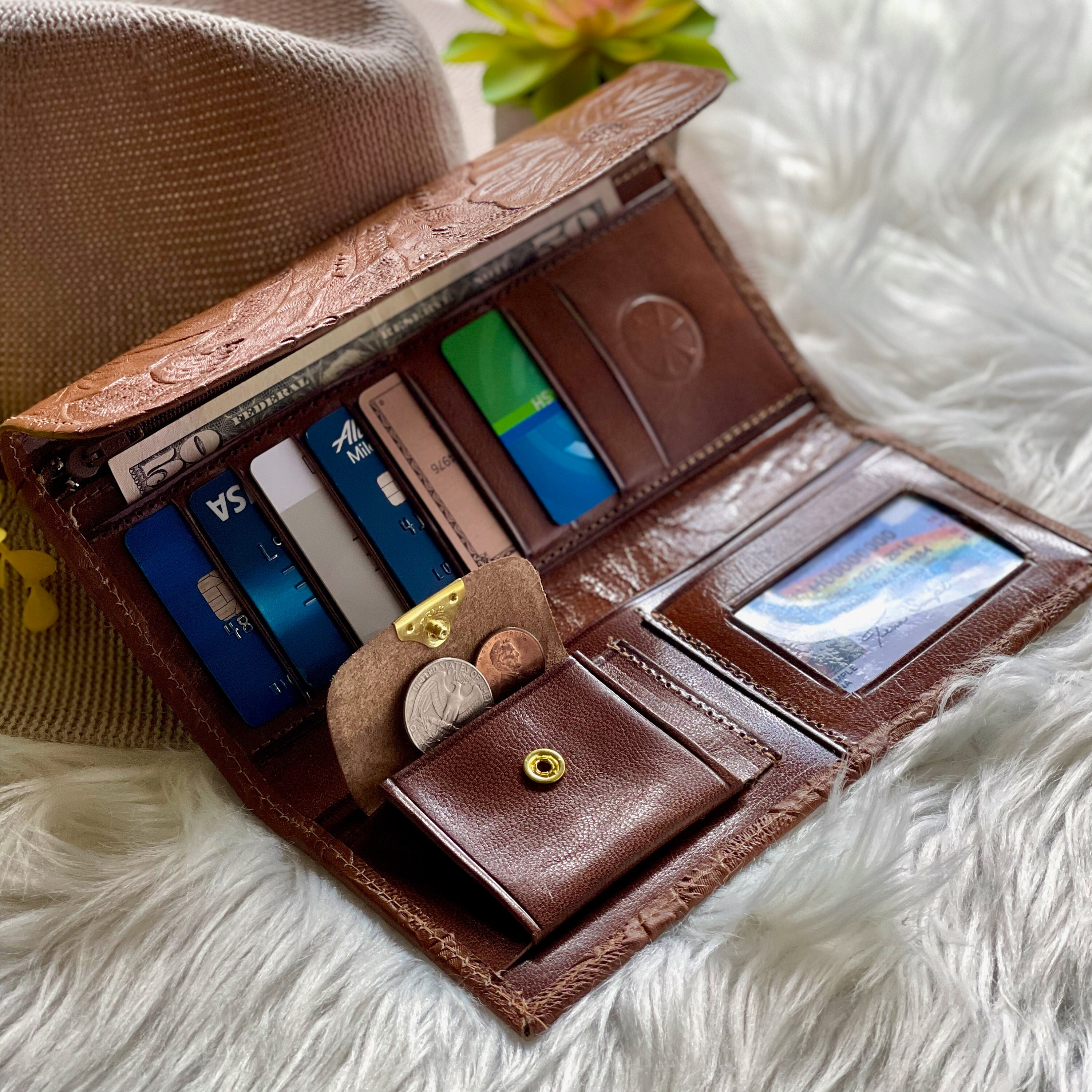 Handmade soft leather womens wallets • wallet women • wallets for women ...