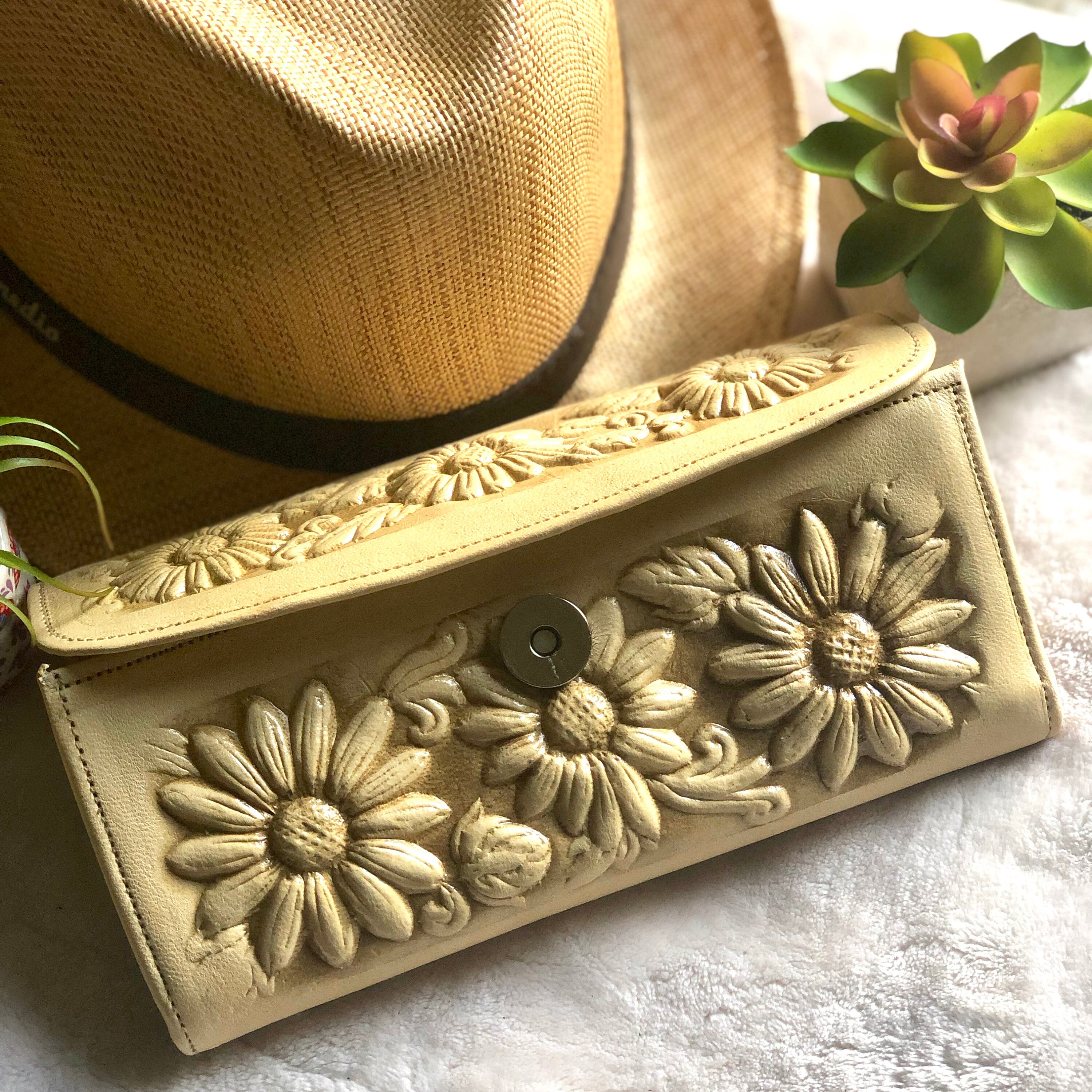 Woman Wallet* Vintage Style Wallet*Bohemian Wallet* Leather Wallet ...