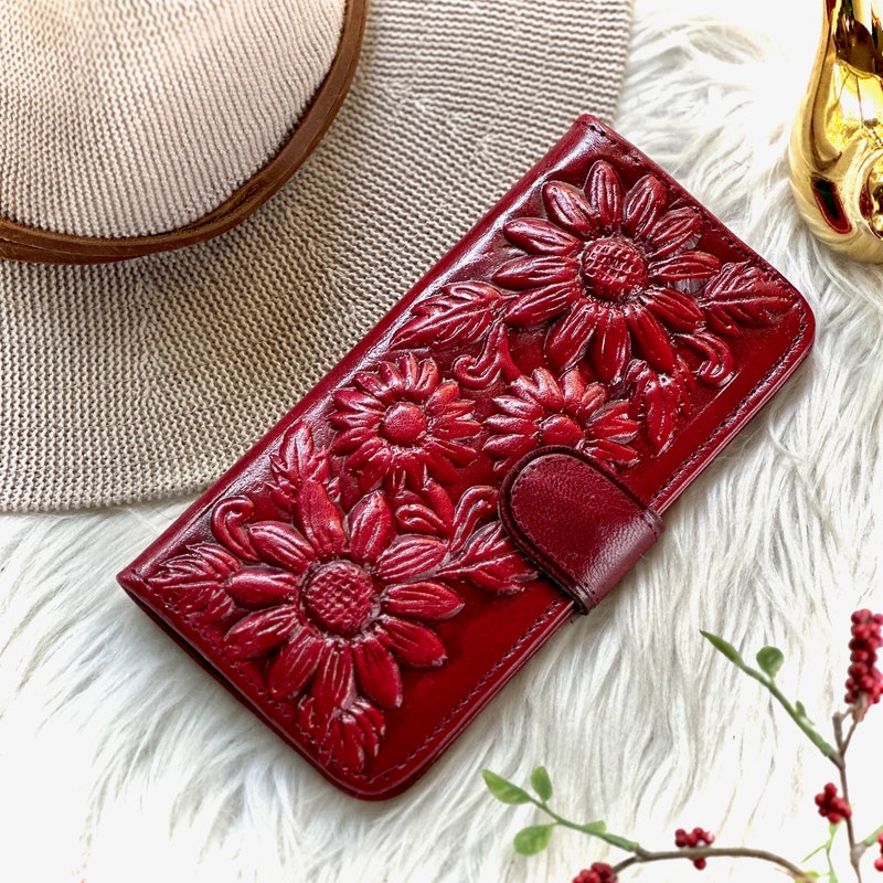 Flower Wallet - Etsy