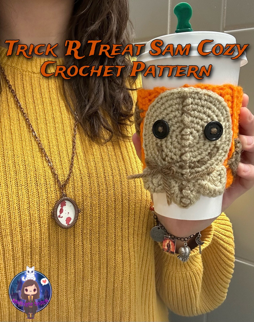 Sam Cup Cozy Crochet Pattern PDF, Digital Download - Etsy