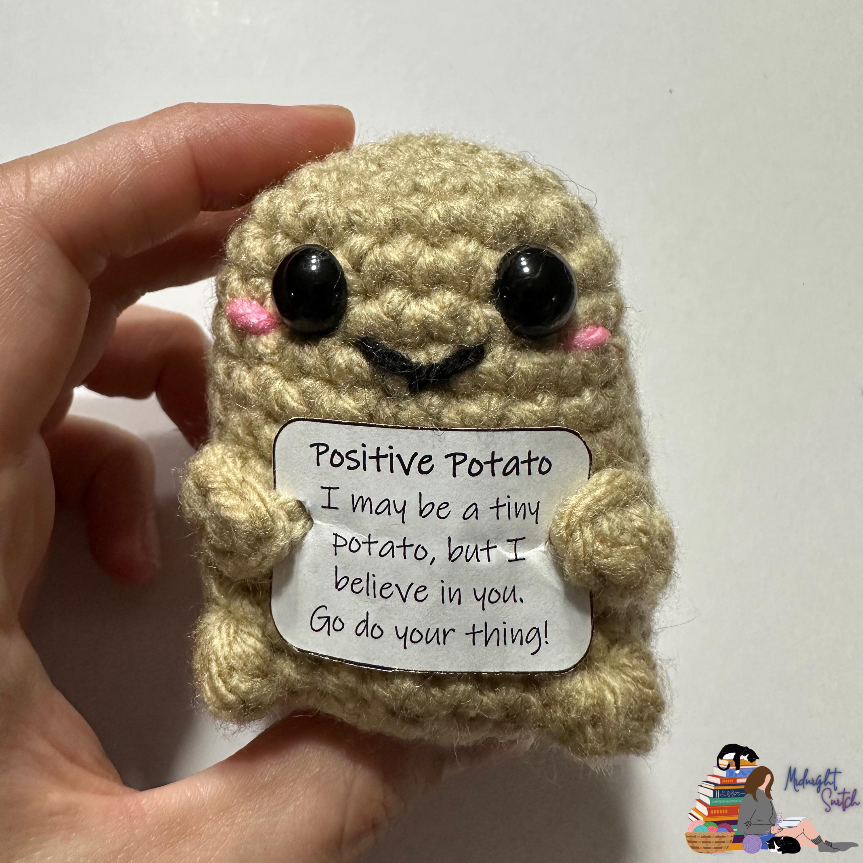 Positive Potato Crochet Pattern PDF, Digital Download - Etsy