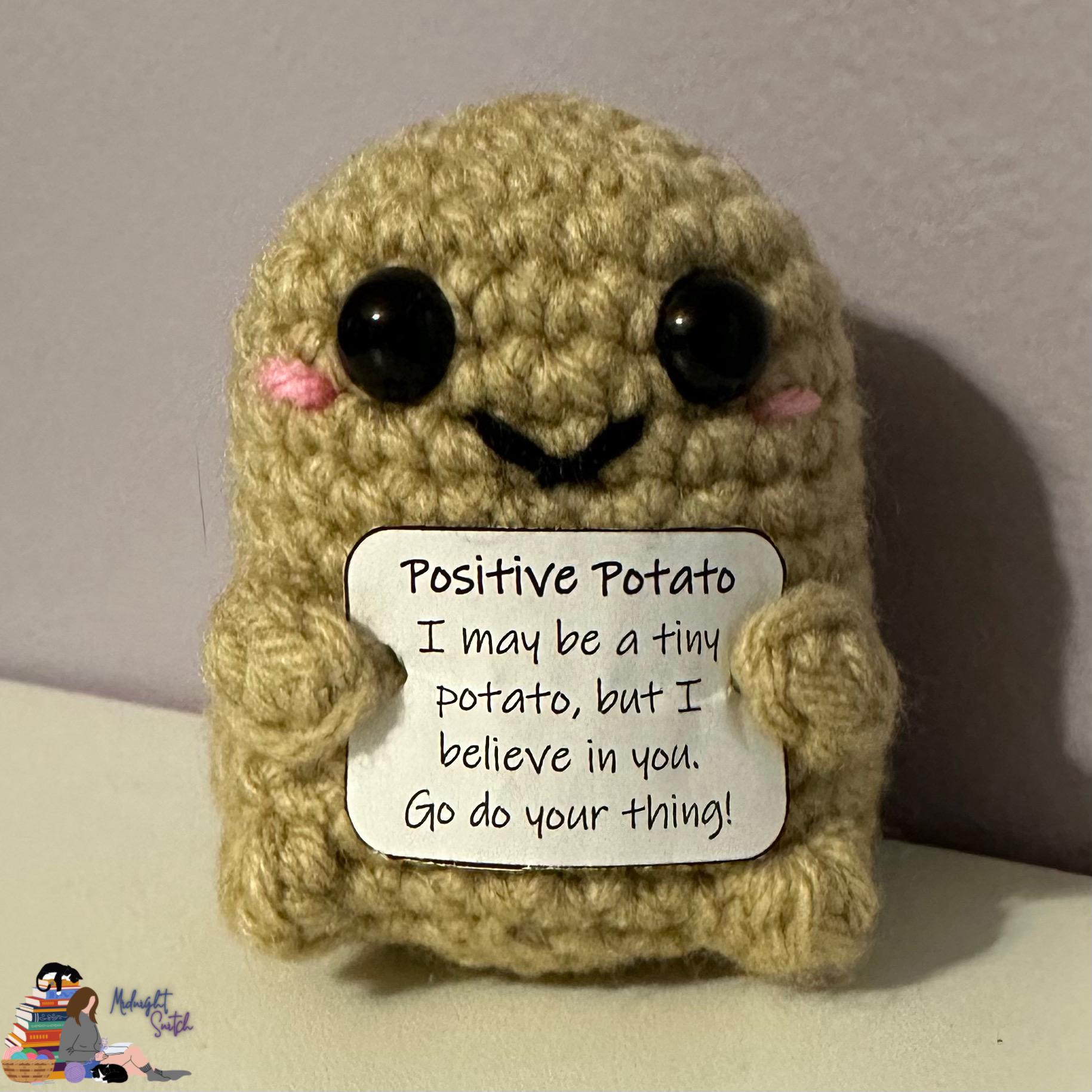 Positive Potato Crochet Pattern PDF, Digital Download - Etsy