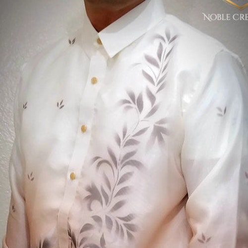 BARONG TAGALOG With Inner Lining Philippine National Costume - Etsy