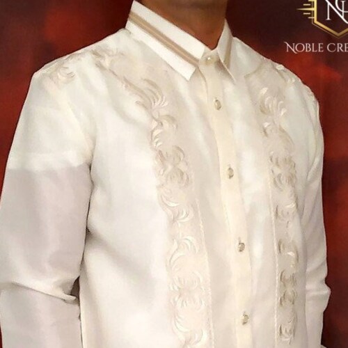 BARONG TAGALOG ARMAN4 Full-open With Inner Lining Filipino | Etsy