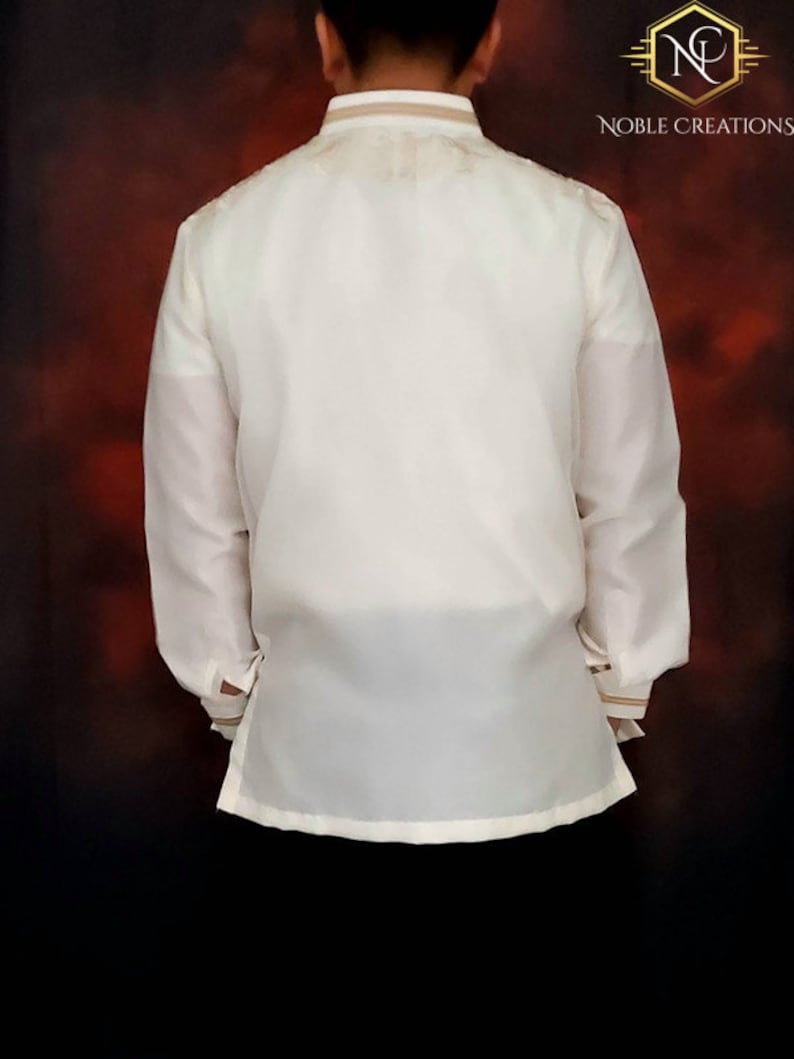 BARONG TAGALOG ARMAN4 Full-open With Inner Lining Filipino National ...