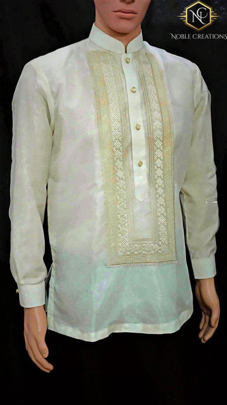 BARONG TAGALOG Chinese Collared Filipino National Costume - Etsy BARONG TAGALOG Chinese Collared Filipino National Costume - Etsy