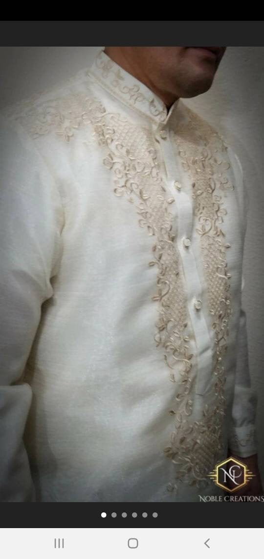 Custom Order Barong Tagalog and FIlipiniana for Ms. Stephanie