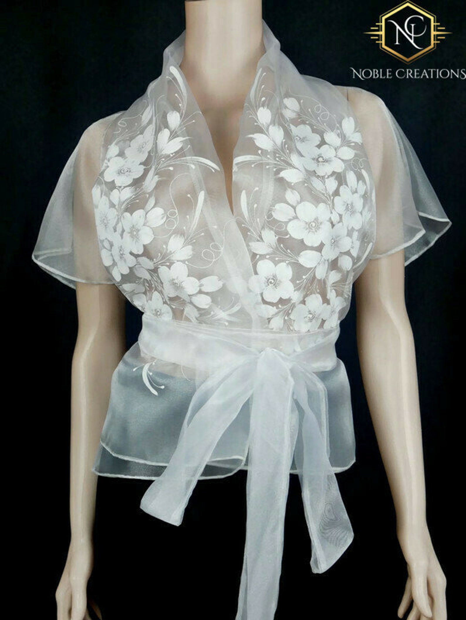 FILIPINIANA Hand-painted WRAP JACKET Barong Tagalog Philippine - Etsy ...