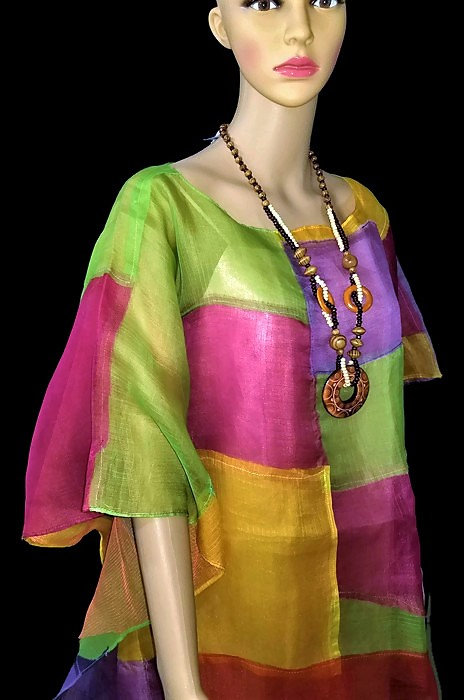 Modern FILIPINIANA PINYA fiber KAFTAN Philippine National Costume Maria ...