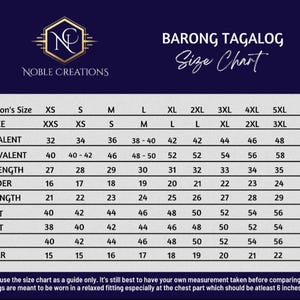 Barong Tagalog TRIBAL Style With Inner Lining Filipino National Costume ...