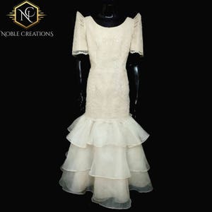 FILIPINIANA DRESS Embroidered and Beaded Mestiza Serpentina PINYA Gown ...