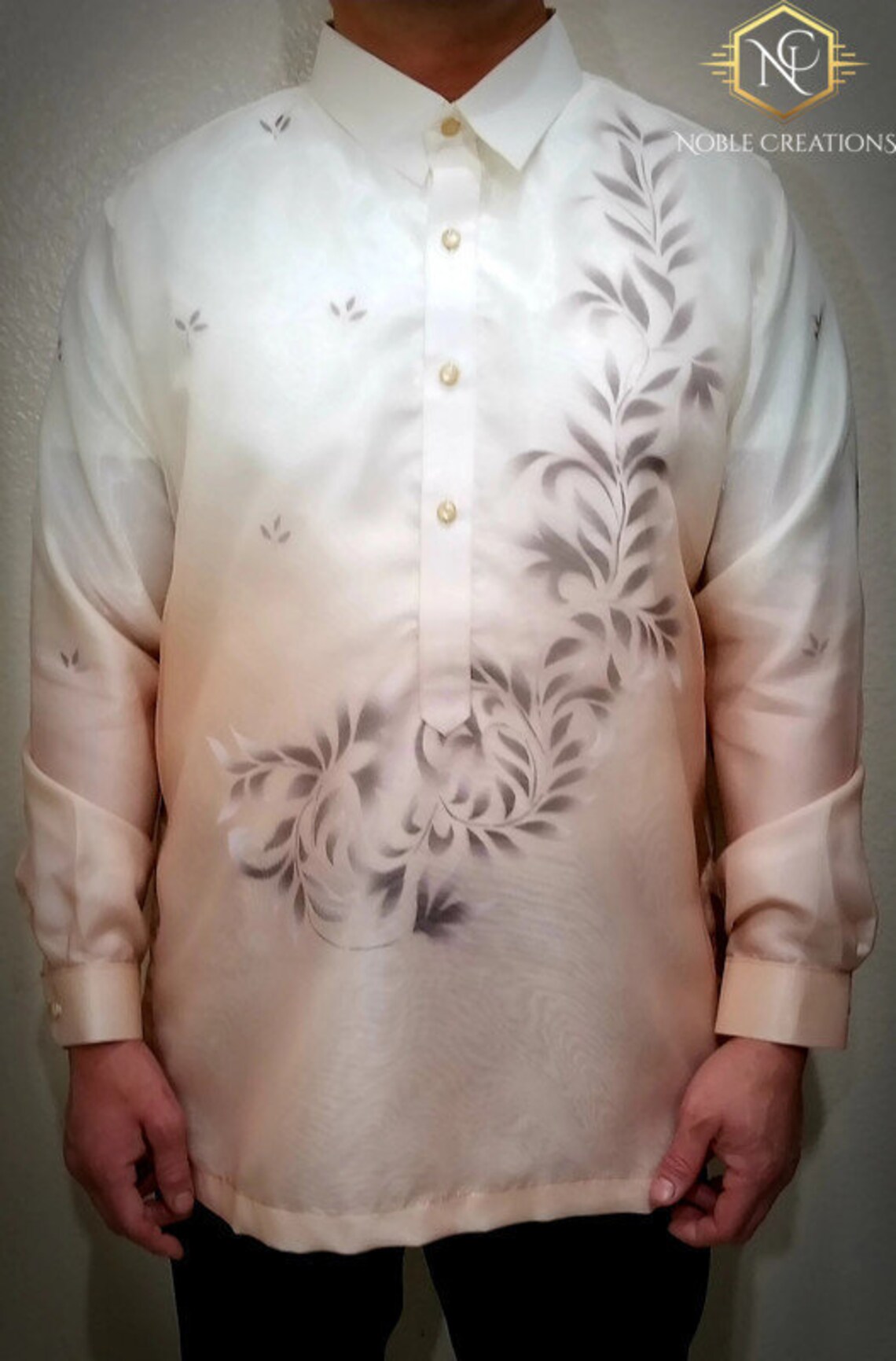 BARONG TAGALOG With Inner Lining Philippine National Costume - Etsy