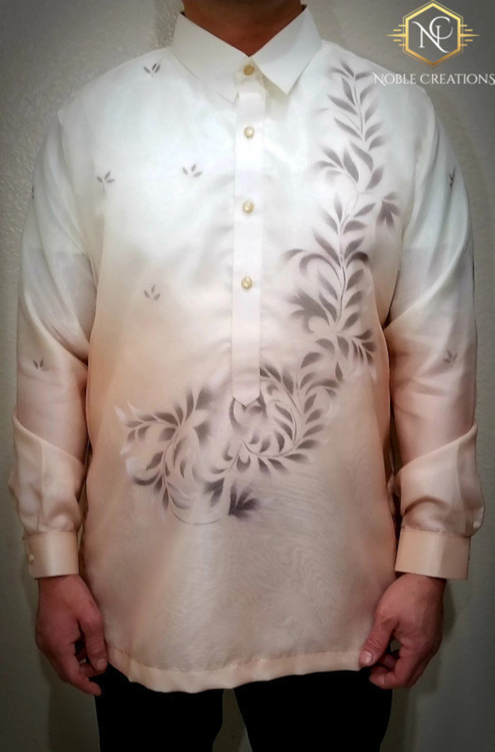 BARONG TAGALOG With Inner Lining Philippine National Costume ...