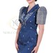 FILIPINIANA ITNEG FABRIC Mestiza Sleeve Denim Dress Barong Tagalog With ...