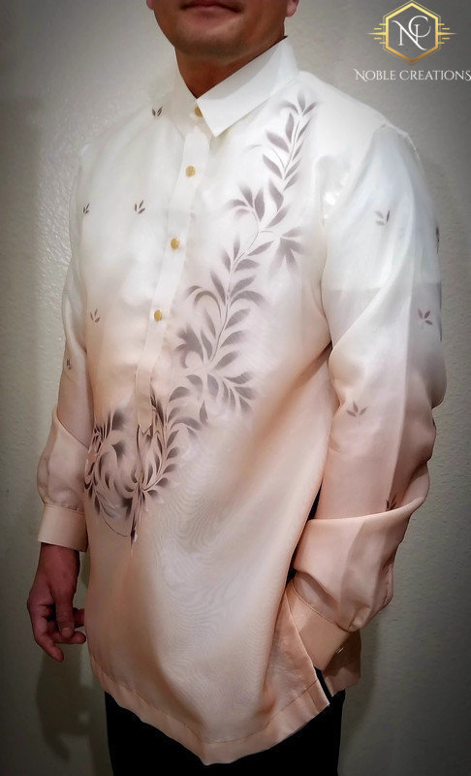 BARONG TAGALOG With Inner Lining Philippine National Costume ...