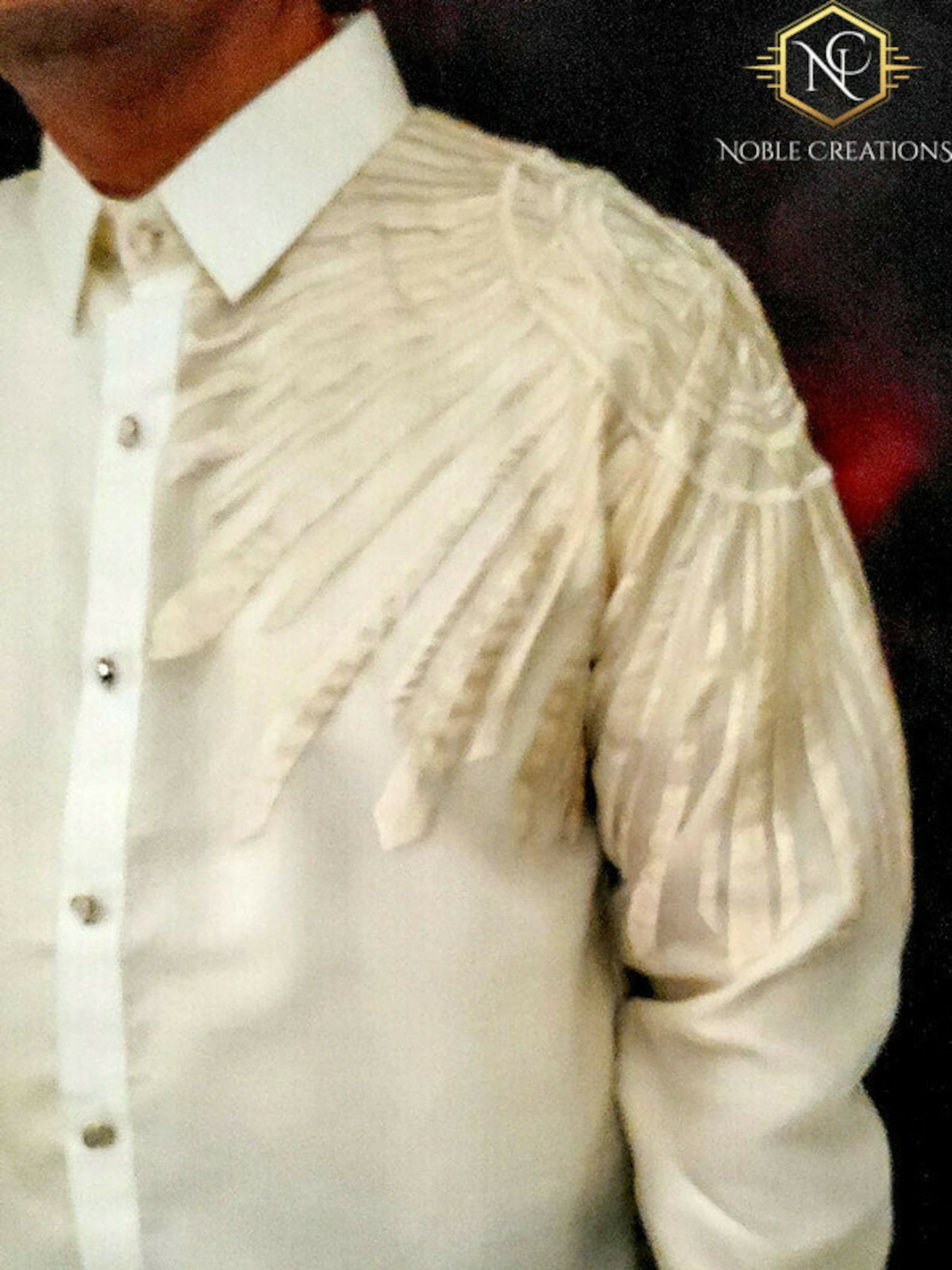 Barong Tagalog SINAG Style With Inner Lining Filipino National - Etsy