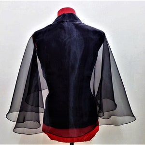 Modern FILIPINIANA Inspired Silk Embroidered CAPE BARONG Tagalog ...