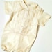 BAPTISMAL BARONG TAGALOG Set for Baby Boys Romper With Inner Lining ...