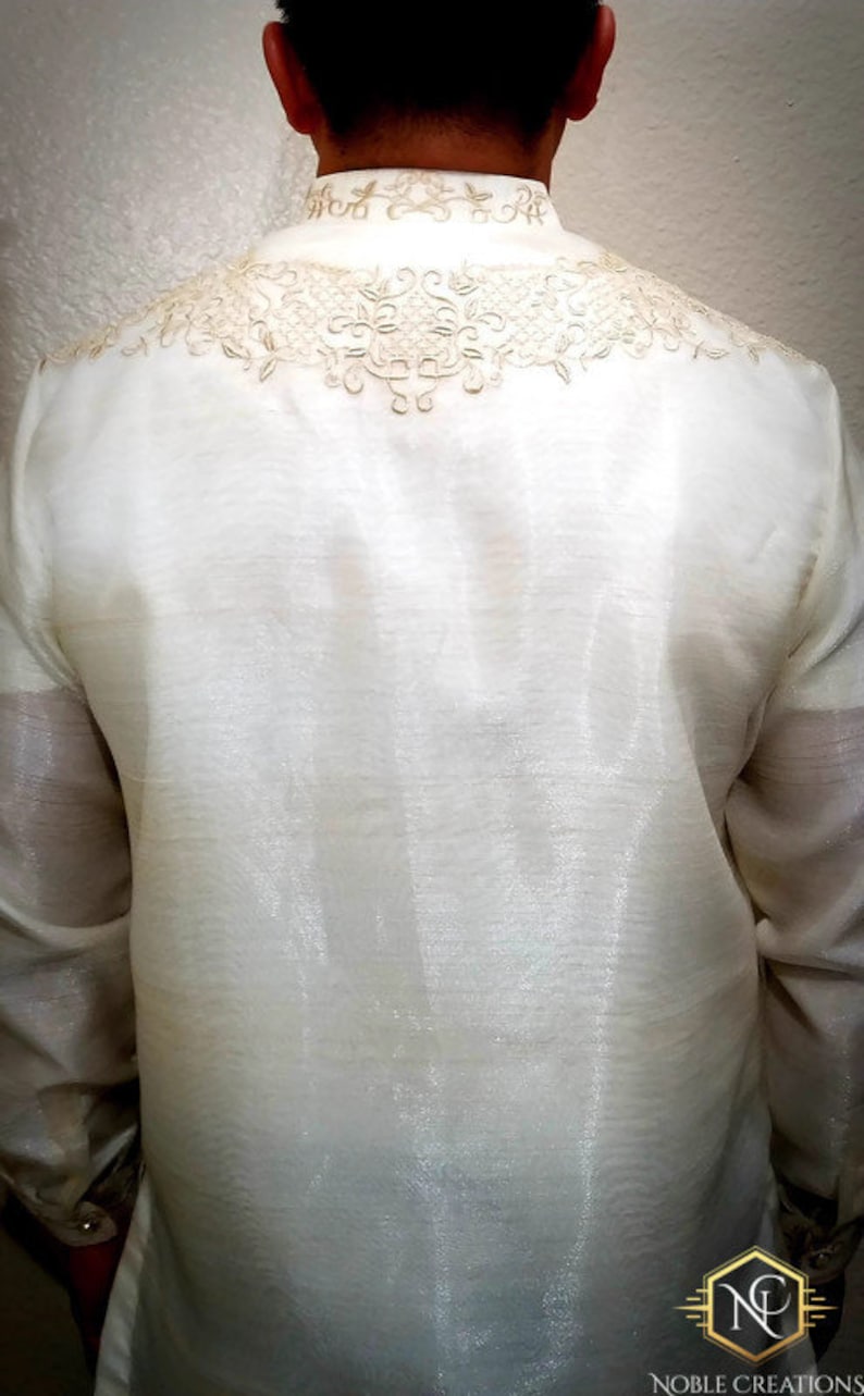 BARONG TAGALOG ARMAN1 Style With Inner Lining Filipino - Etsy